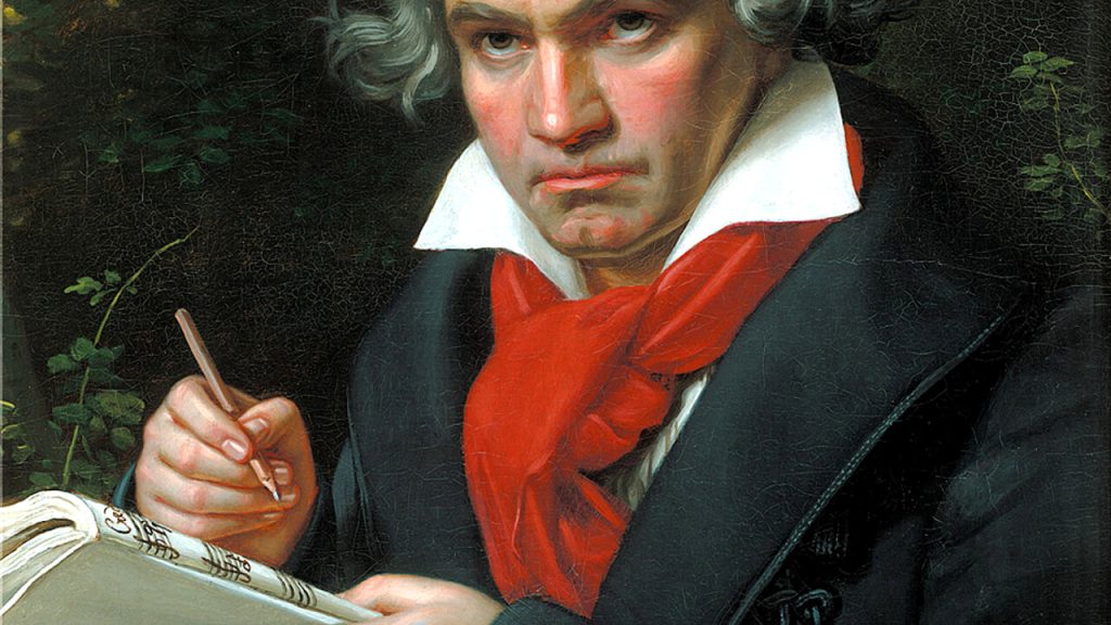 Beethoven became deaf by drinking wine