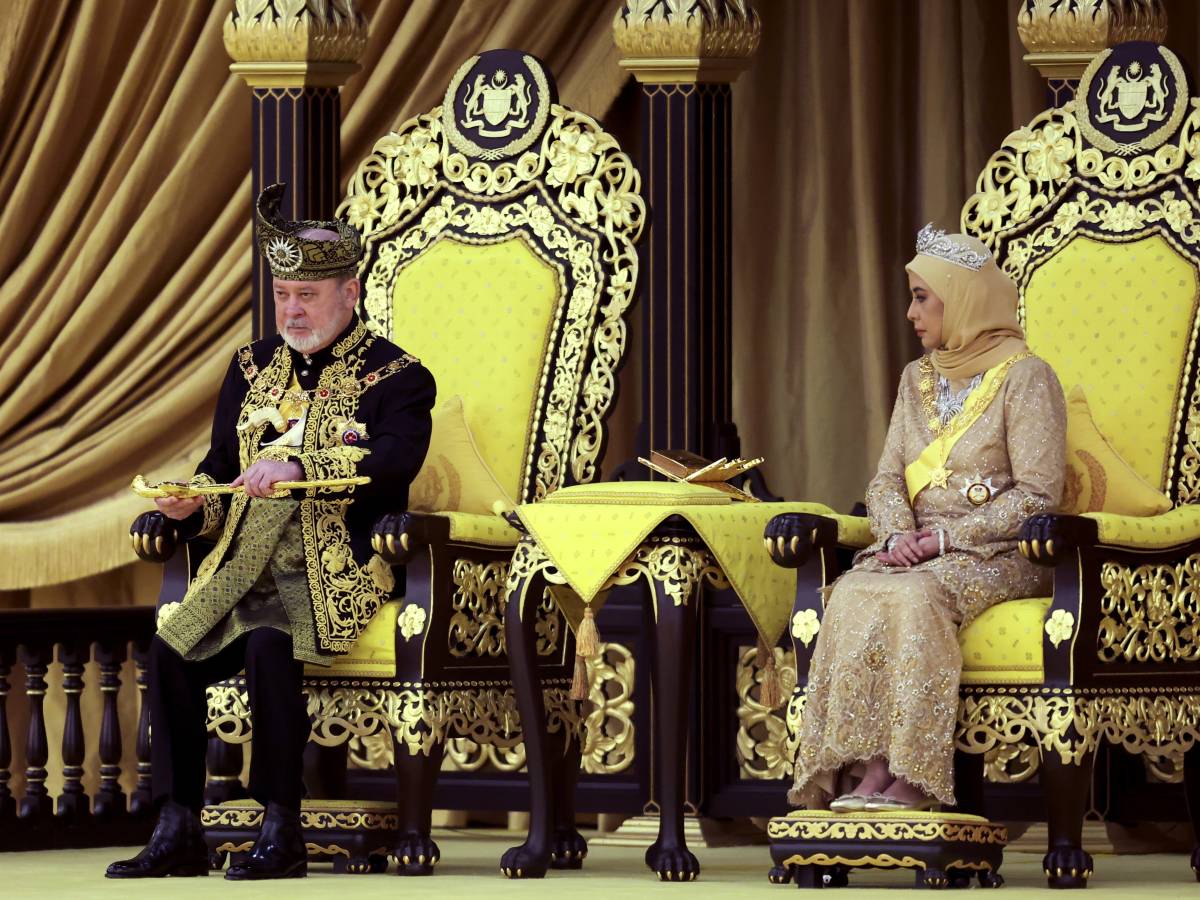 "A rotating monarchy". The new King of Malaysia has been crowned