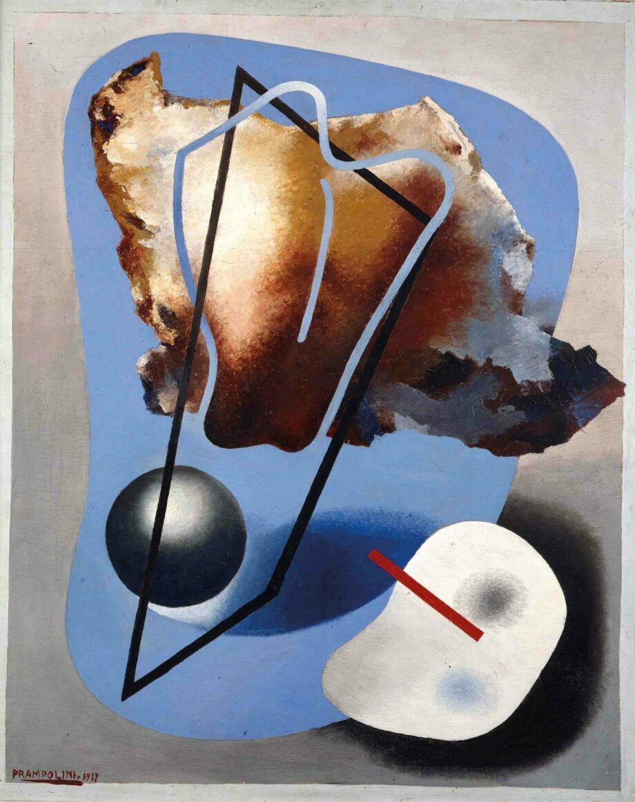Surprising exhibition "Prampolini Burri. Of the matter" of the ...